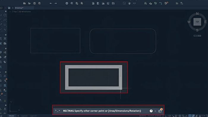 Cách sử dụng lệnh RECTANG trong CAD một cách nhanh chóng và hiệu quả