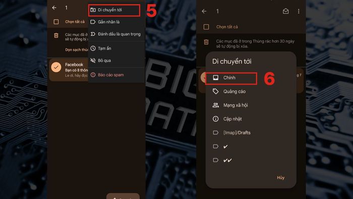 Vị trí thùng rác trong Gmail và cách khôi phục email đã xóa