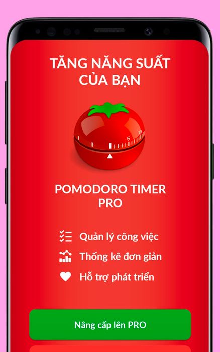 Tải Pomodoro Timer Lite - Ứng dụng hẹn giờ Pomodoro để tập trung làm việc