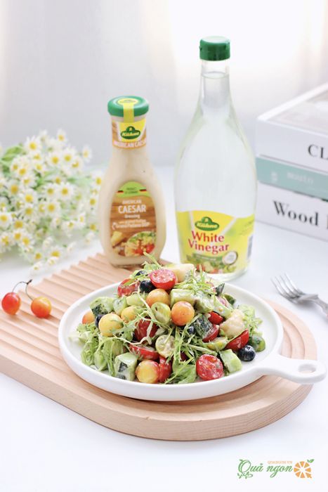 Bí quyết làm salad rau và trái cây theo mùa của Mytour