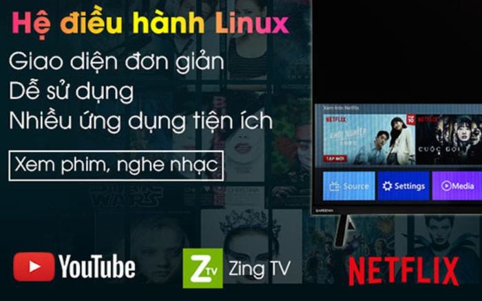 Hệ điều hành Linux trên tivi và những lợi ích nổi bật