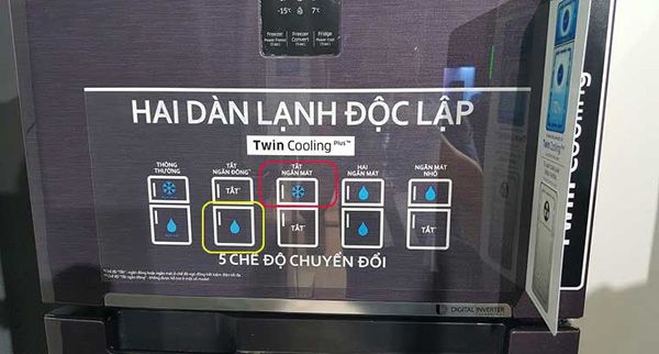 Bí quyết điều chỉnh độ lạnh tủ lạnh Samsung, Sharp, Panasonic, Toshiba, LG