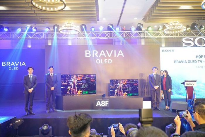 Sony giới thiệu dòng TV Bravia OLED A8F