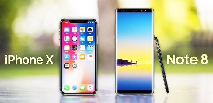 So sánh giữa iPhone X và Galaxy Note 8: Điều nào hoàn hảo hơn?