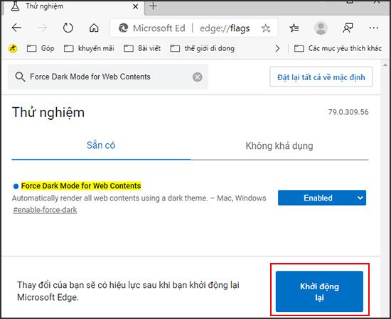 Kích hoạt Chế độ Tối trên trình duyệt Microsoft Edge - Mytour