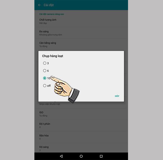 Bí quyết chụp ảnh liên tục trên Itel Tab it1703 - Mytour