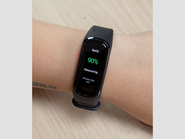 Bí quyết đo nồng độ oxy trong máu (SpO2) trên OPPO Band - Mytour