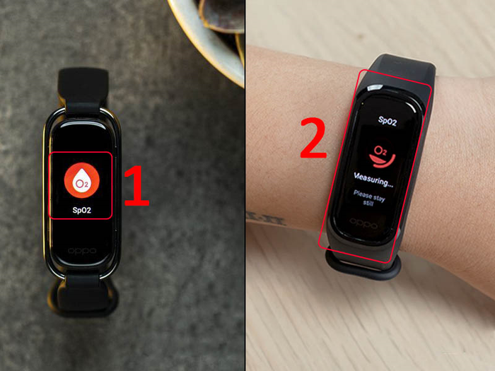 Bí quyết đo nồng độ oxy trong máu (SpO2) trên OPPO Band - Mytour