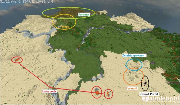 Danh sách những hạt giống đỉnh cao nhất trong MineCraft