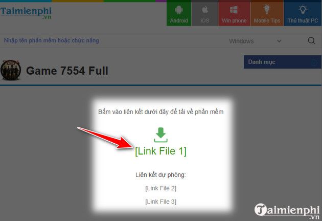 Bước 1: Tiến hành tải và cài đặt game 7554 trên máy tính của bạn theo ...