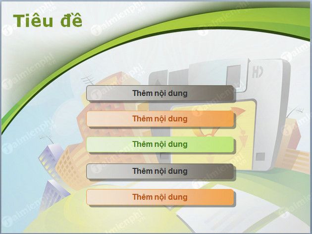 Tải miễn phí các mẫu PowerPoint và Slide đẹp