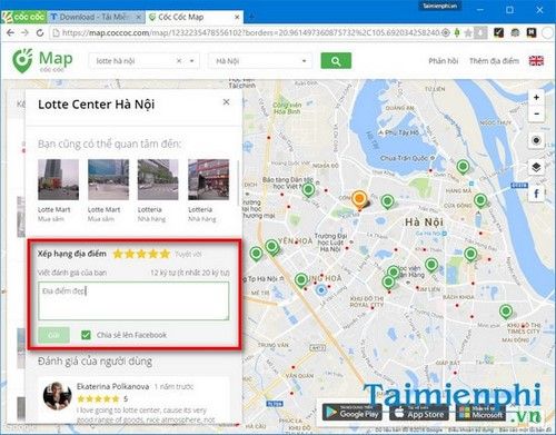Bí quyết sử dụng Cốc Cốc Map trên máy tính và laptop