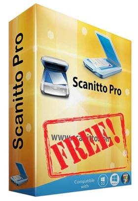 Phiên bản quyền miễn phí của Scanitto Pro, ứng dụng quét và lưu hình ảnh