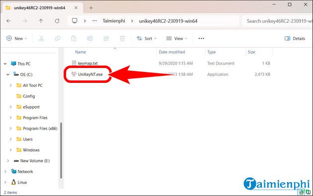 Hướng dẫn cài đặt Unikey trên máy tính chạy hệ điều hành Windows 11/10 ...