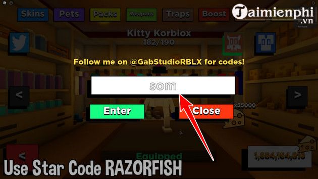 Cách đổi Mã Code Roblox Kitty 2021 mới nhất