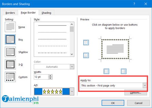 Bí quyết tạo đường viền, tạo khung, và border trong văn bản Word 2007, 2013