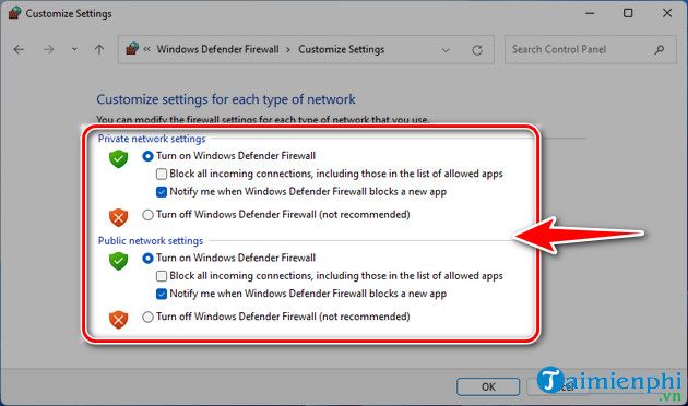 Bí quyết kích hoạt và tắt tường lửa trên Windows 11, làm cho Firewall ...