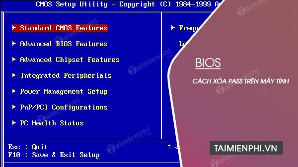Cách loại bỏ mật khẩu BIOS, khôi phục, vô hiệu hóa, và mở khóa BIOS ...