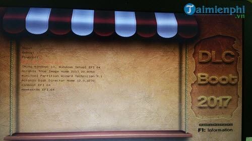 Hướng dẫn tạo USB BOOT với DLC Boot 2017, cài đặt Windows 10, 8.1, 7