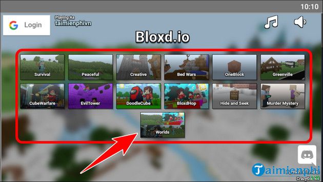 Hướng dẫn chơi Bloxd.io trên máy tính và điện thoại