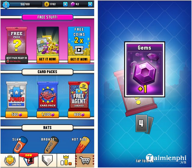 Khám phá bí quyết nhận Gems miễn phí trong Super Hit Baseball