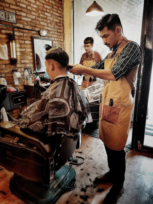 Hình ảnh Nghệ Thuật Tóc Barber Chất Nhất
