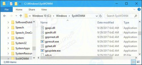 Sự khác biệt giữa thư mục System32 và SysWOW64 trên hệ điều hành Windows