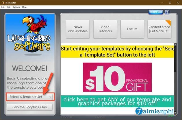 Hướng dẫn tạo logo đơn giản với The Logo Creator