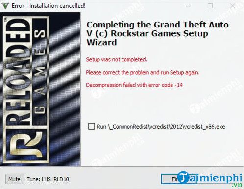 Fixing Code -14 Error during GTA 5 Installation, Grand Theft Auto V