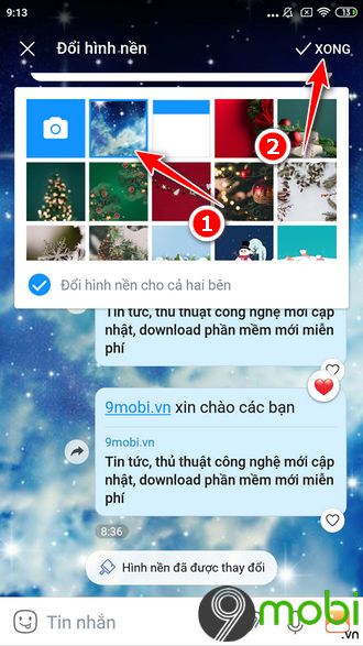 Transforming Zalo Chat Backgrounds for Every Conversation