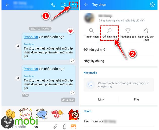 Transforming Zalo Chat Backgrounds for Every Conversation