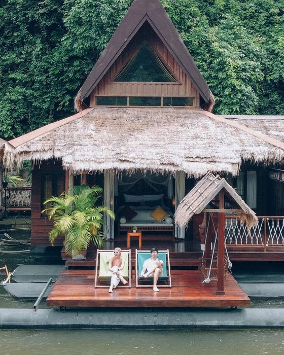 Unveiling the Enchanting Float House River Kwai Resort Floating on the ...