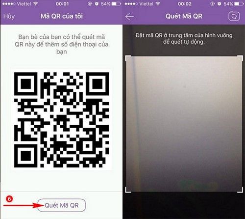 Log into Viber using QR code, utilize QR code for Viber login