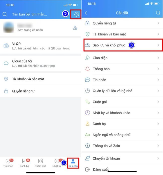 Guidelines for Recovering Zalo Messages