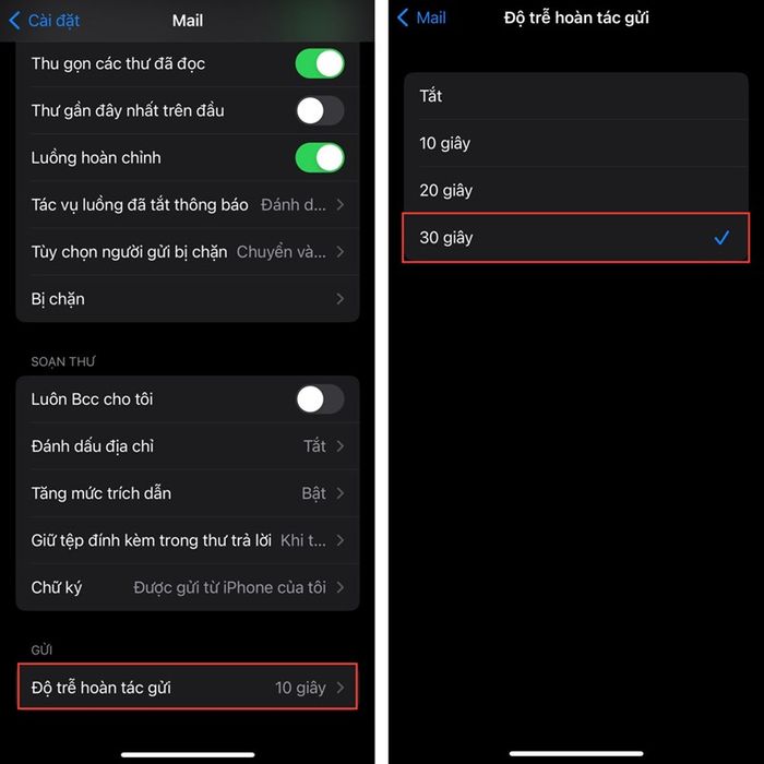 Bí quyết nâng cao khả năng rút lại email trên iPhone khi gửi nhầm