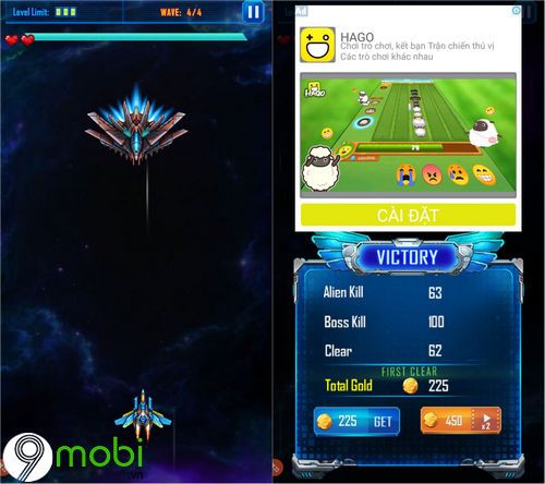 Guide on downloading and playing Galaxy Sky Shooting on iPhone and Andr