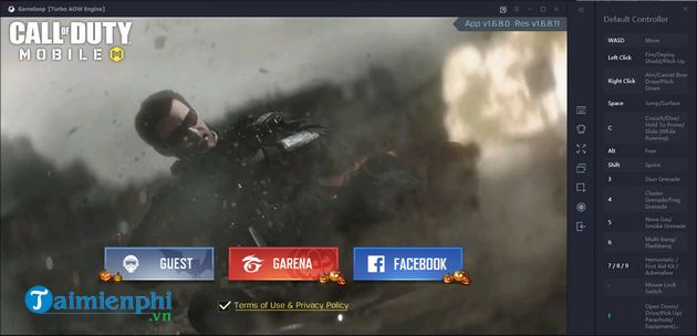 Playing Call of Duty Mobile on PC using GameLoop