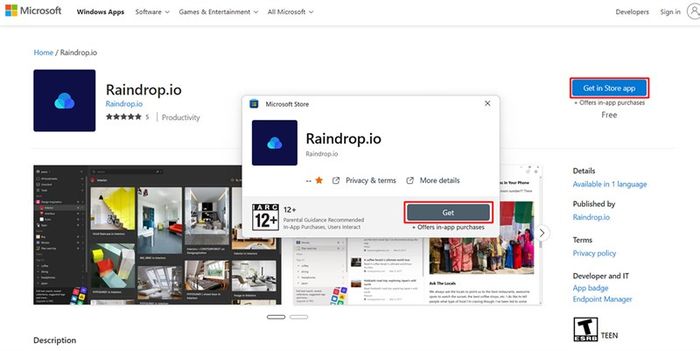 Hướng dẫn sử dụng Raindrop.io trên Windows 11 để quản lý bookmark hiệu ...