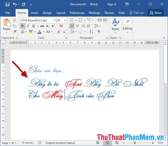 Download the complete Vietnamese font package for your computer (TCVN ...
