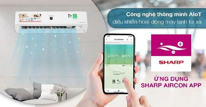 Nên mua ngay điều hòa Sharp AH-XP10YHW tích hợp công nghệ AIoT?