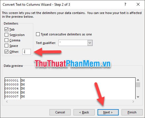 How to Split Columns in Excel