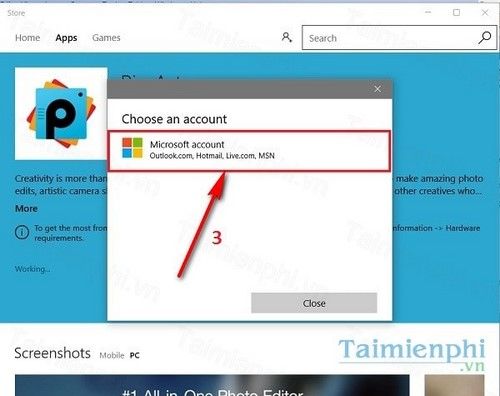Install PicsArt on Win 10, edit photos with PicsArt on Windows 10