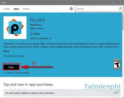 Install PicsArt on Win 10, edit photos with PicsArt on Windows 10