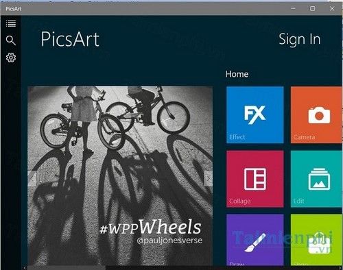 Install PicsArt on Win 10, edit photos with PicsArt on Windows 10