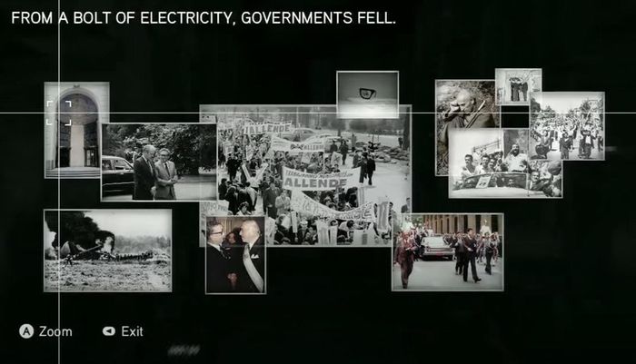 Henry Kissinger serves as a crucial clue in Assassin's Creed