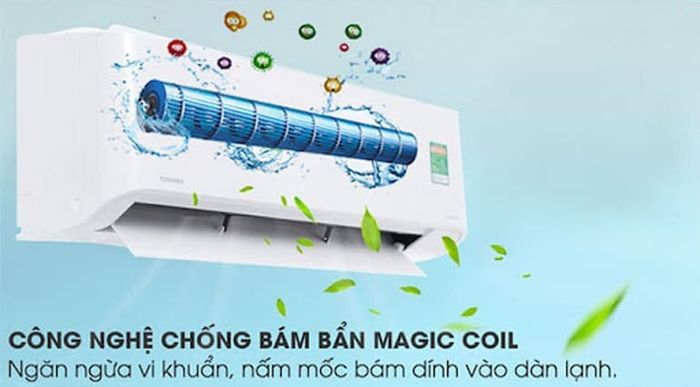 Dòng máy lạnh Toshiba nào tích hợp công nghệ Magic Coil?