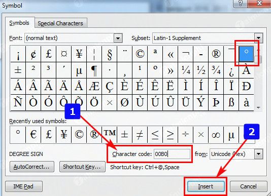 How to Write Celsius in Word, Excel, PowerPoint 2019, 2016, 2013, 2010 ...