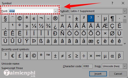 Guide on typing m2, m3, square meters, and cubic meters in Powerpoint 2019