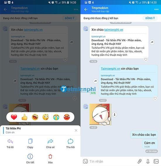 Concealing Zalo Messages: Tips for 'Sent, Seen, Received...'