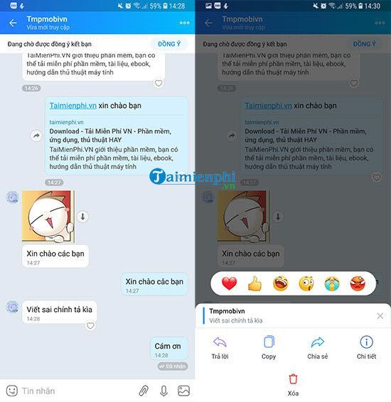 Concealing Zalo Messages: Tips for 'Sent, Seen, Received...'